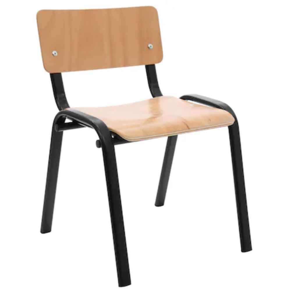 Scaun felicia cadru metal sezut lemn scolar rio | Revânzători